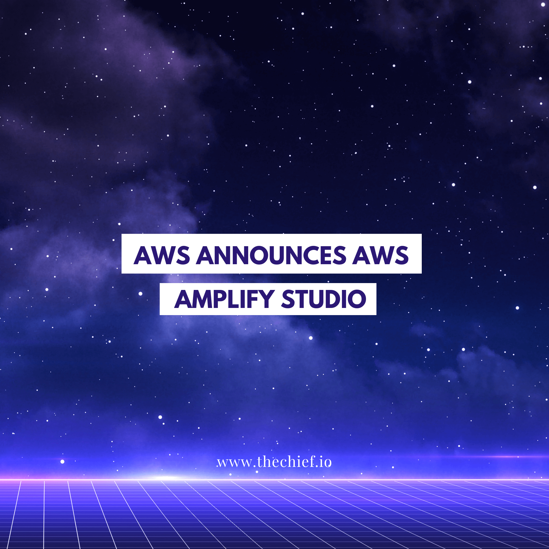 AWS Announces AWS Amplify Studio